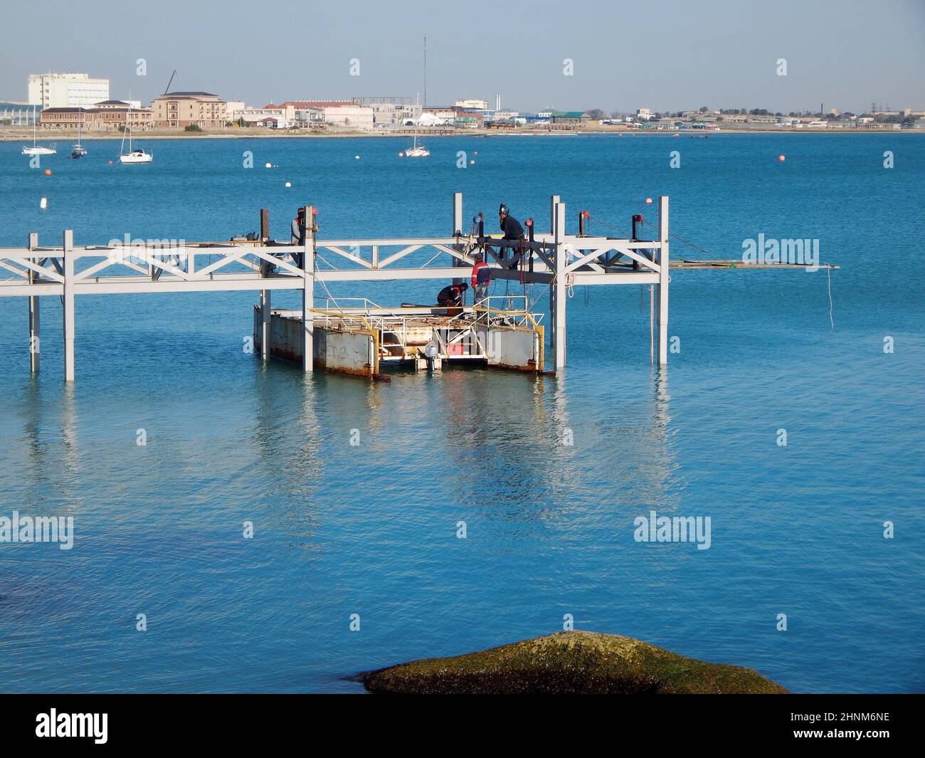 Loading of the iron section Stock Photo - Alamy