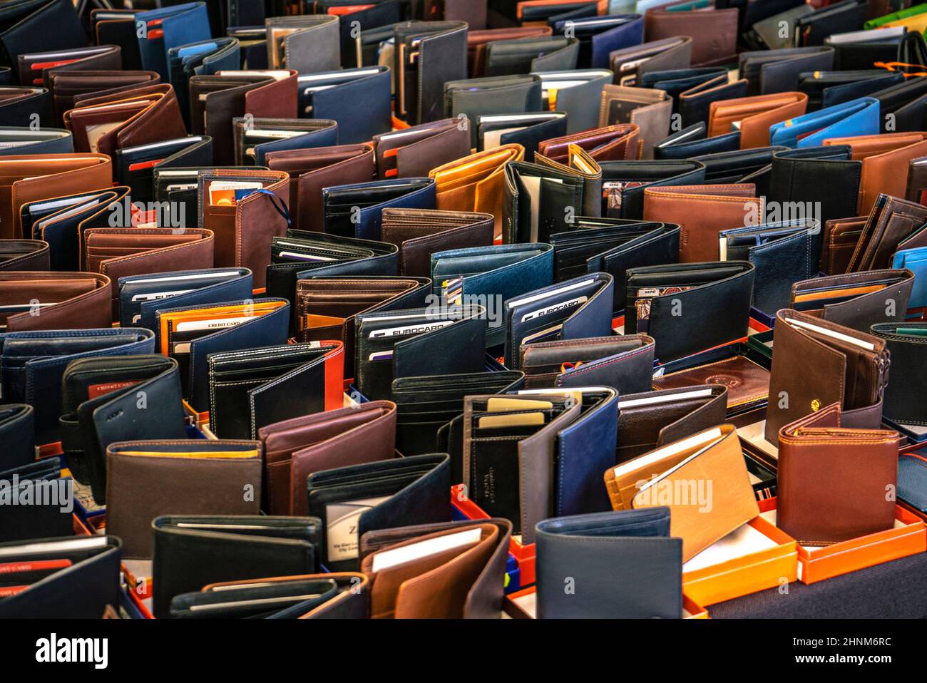 Wallet leather texture Stock Photo - Alamy