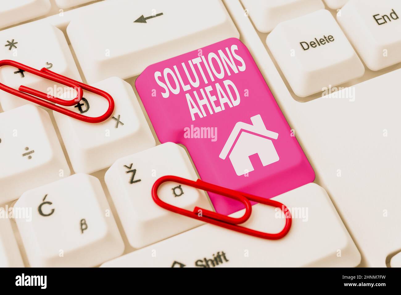 Writing displaying text Solutions Ahead, Internet Concept in advance ... Writing displaying text Solutions Ahead, Internet Concept in advance ...