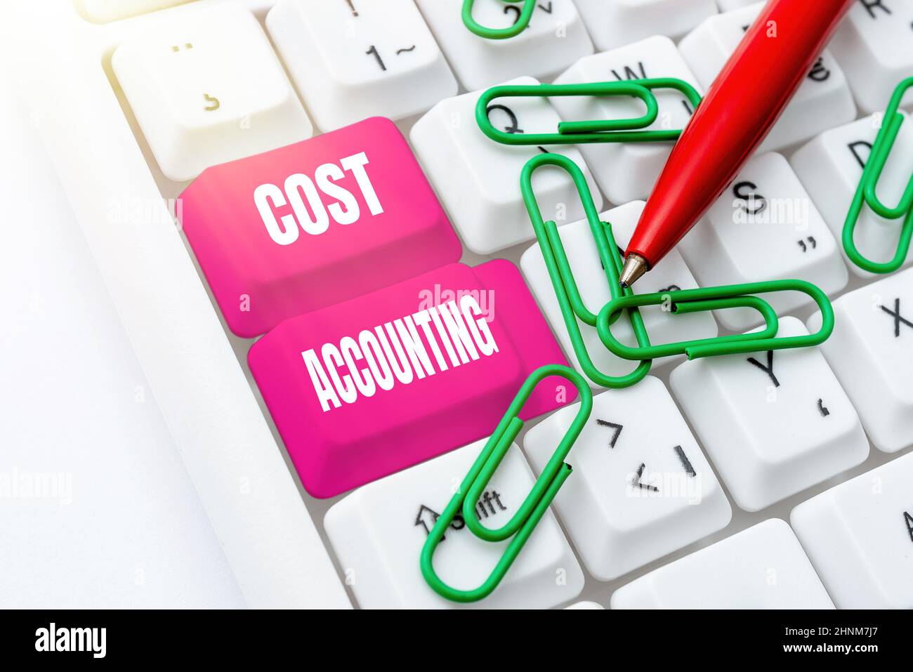 Inspiration showing sign Cost Accounting, Concept meaning the recording ...