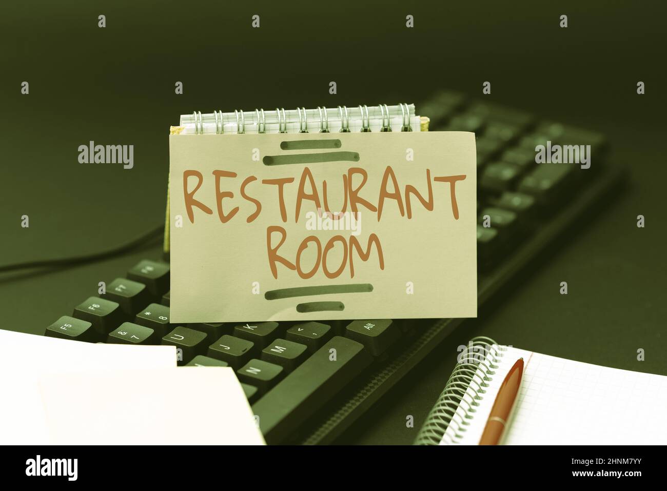 Inspiration showing sign Restaurant Room, Business idea showing pay to ...