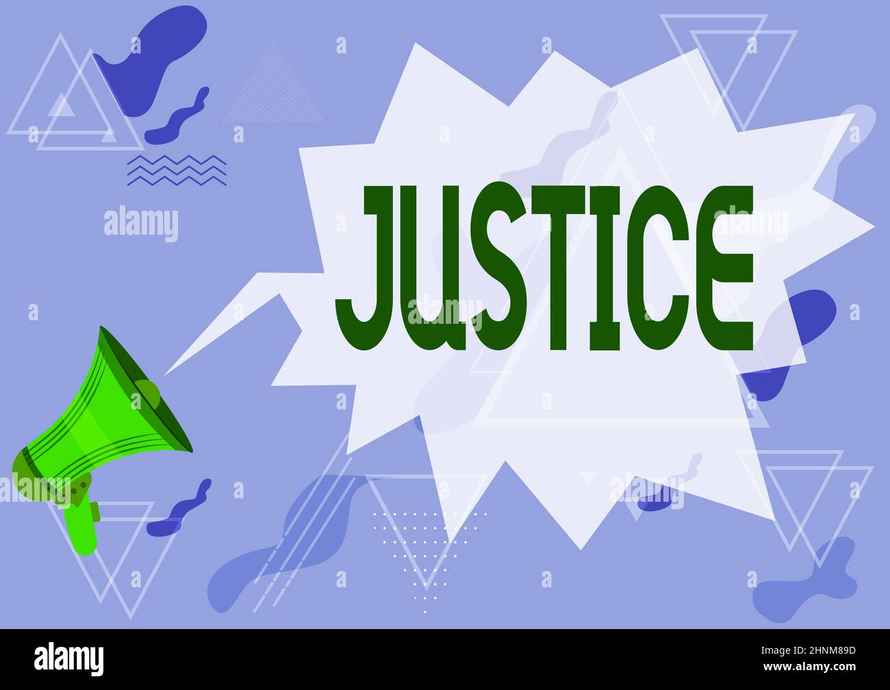 Text sign showing Justice, Concept meaning impartial adjustment of ...