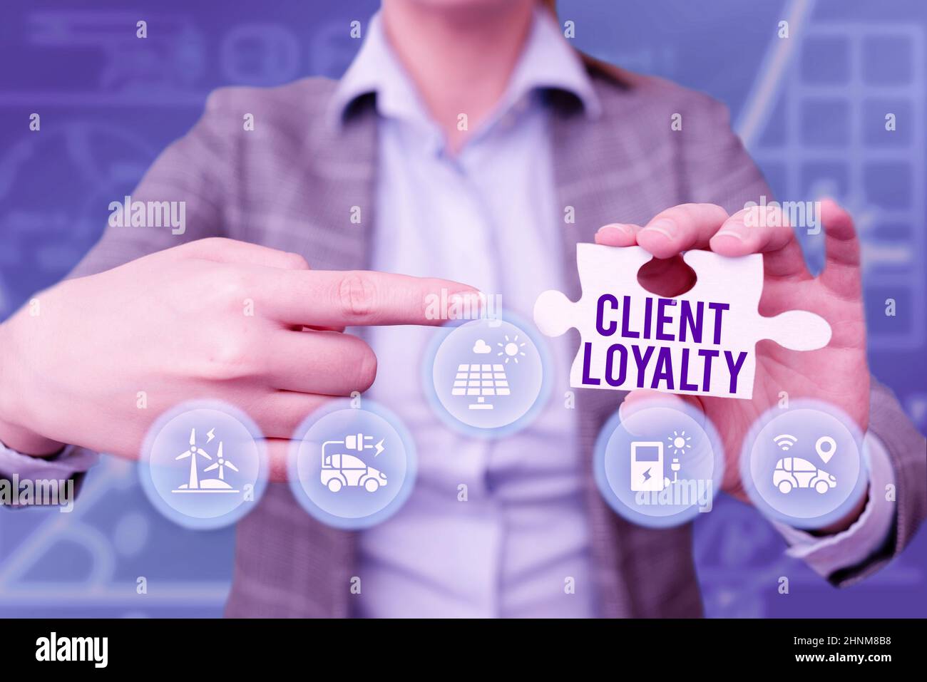 Conceptual display Client Loyalty, Concept meaning The result of ... Conceptual display Client Loyalty, Concept meaning The result of ...