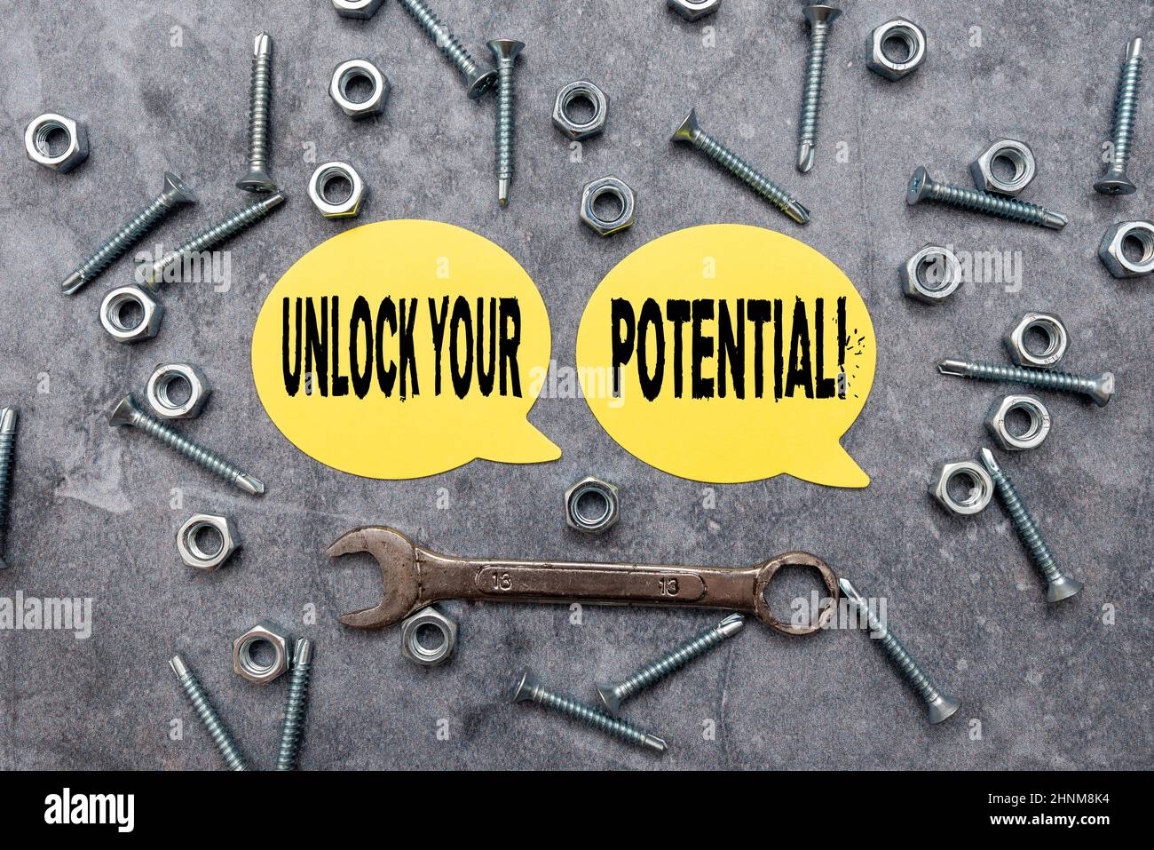 Inspiration showing sign Unlock Your Potential, Business idea release ...