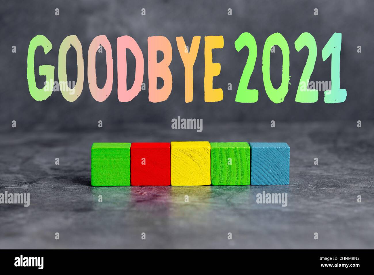 Text sign showing Goodbye 2021, Internet Concept express good wishes ...