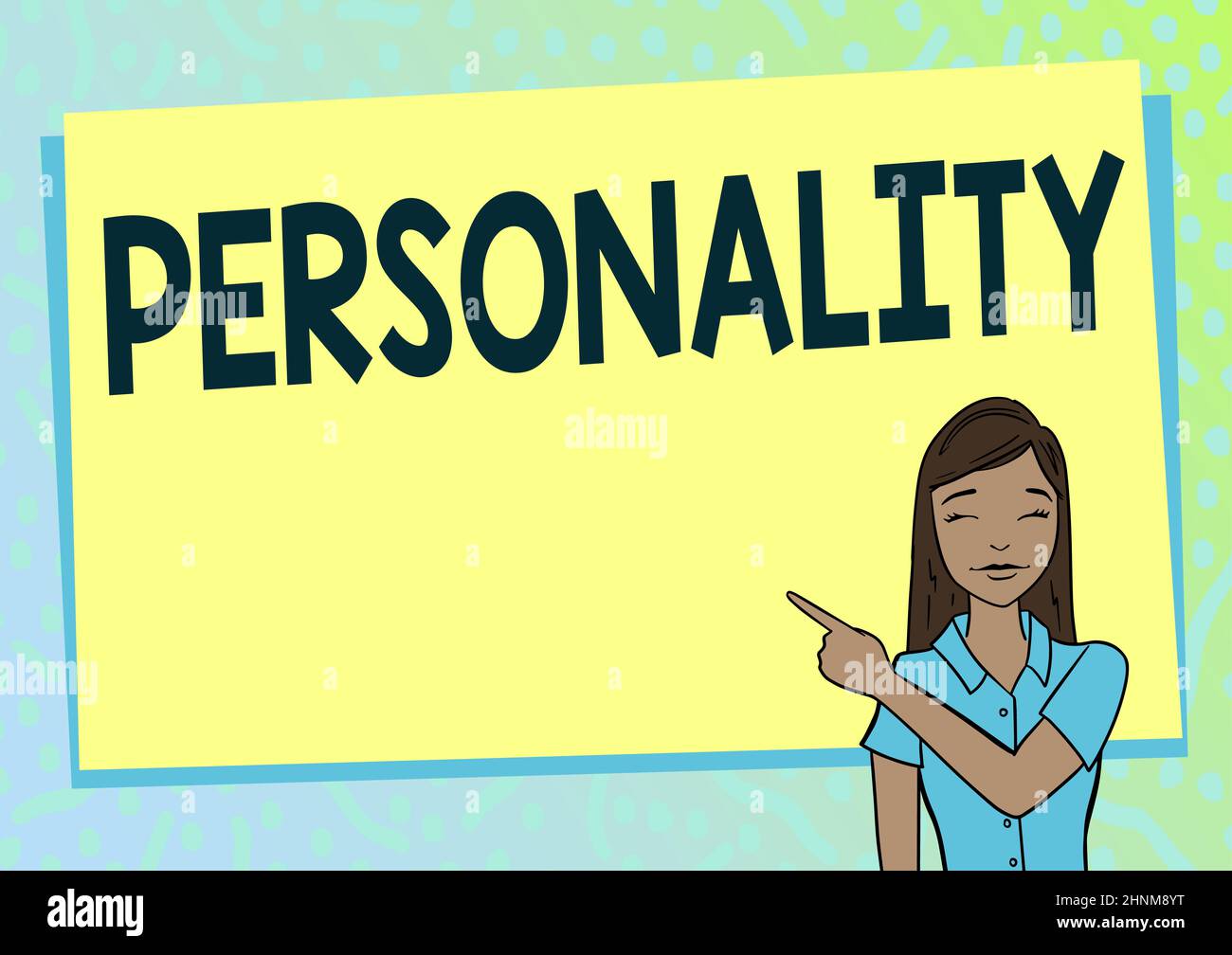 Conceptual caption Personality, Business concept combination ...