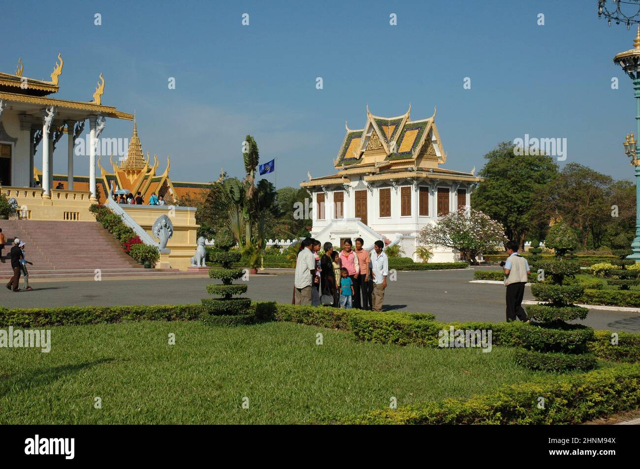 Samran Phirun building, Royal Palace, Phnom Penh, kingdom of Cambodia ...
