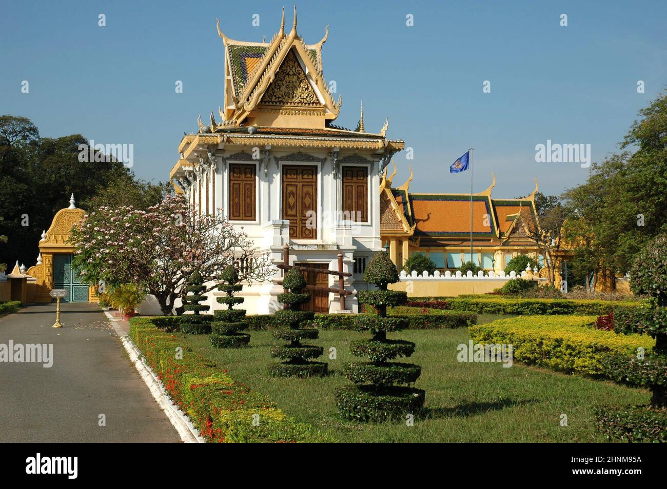 Samran Phirun building, Royal Palace, Phnom Penh, kingdom of Cambodia ...