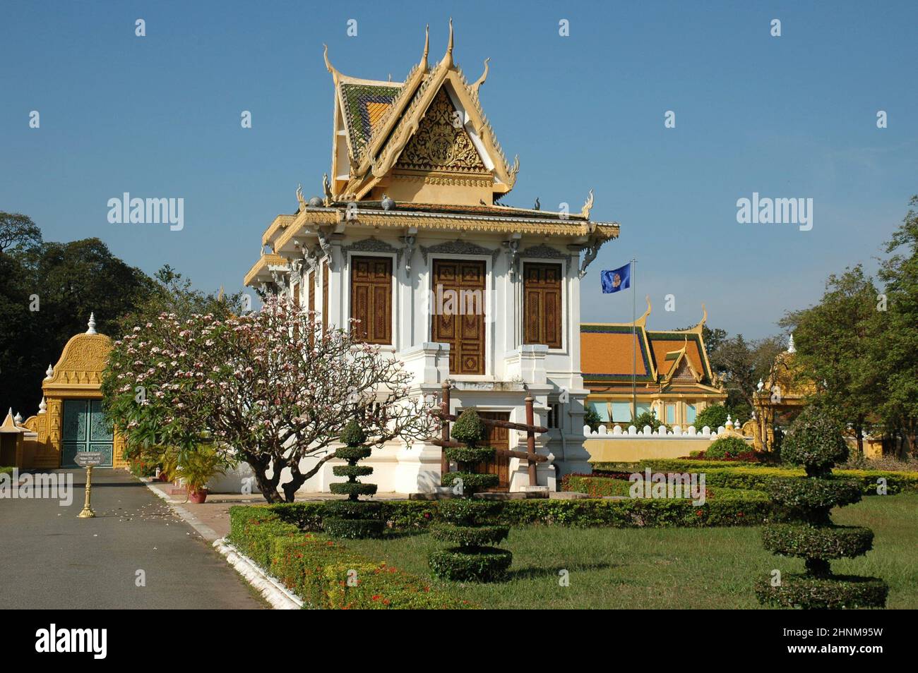 Samran Phirun building, Royal Palace, Phnom Penh, kingdom of Cambodia ...