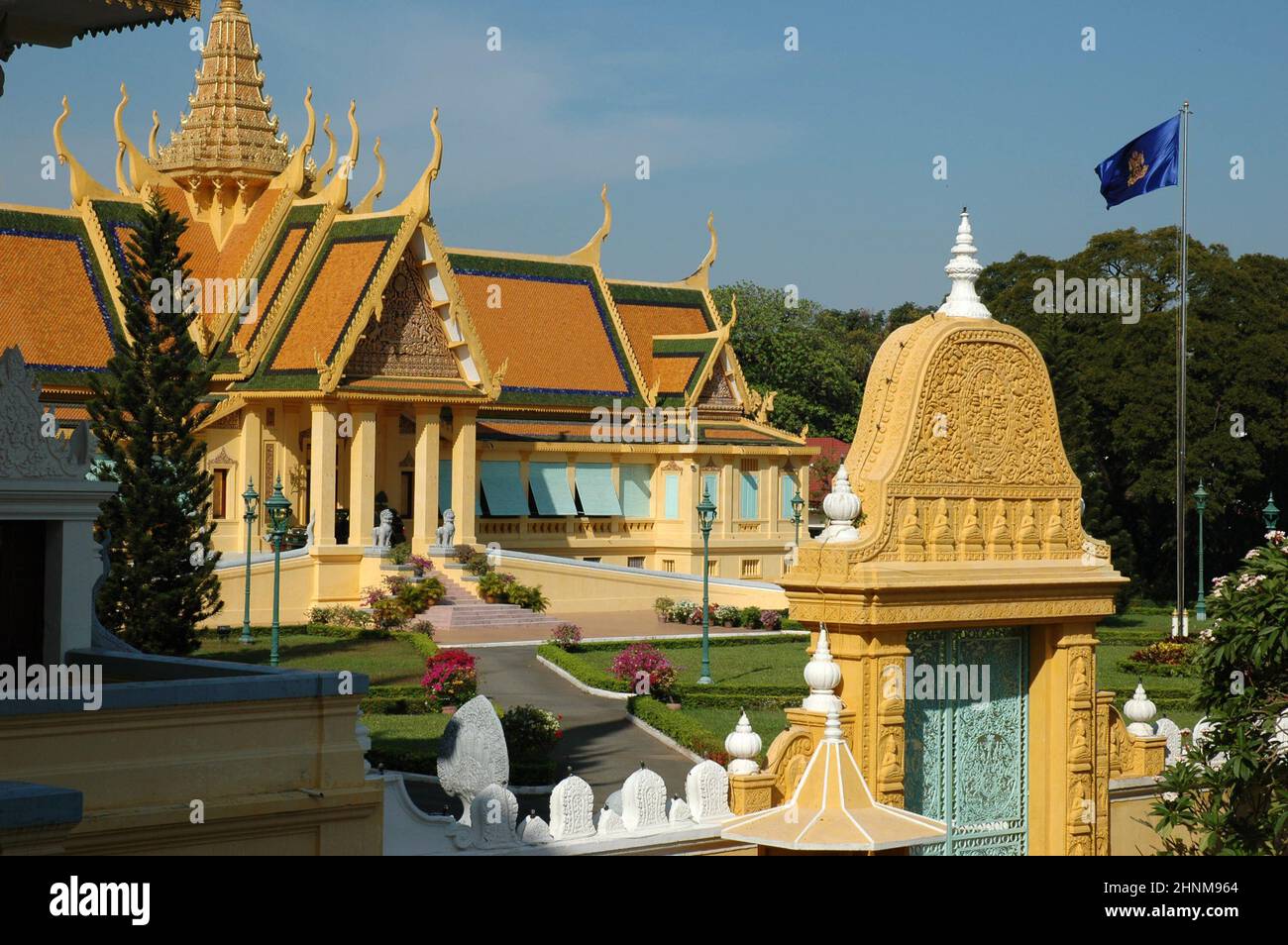 Khemarin Palace, residence of the King of Cambodia, Royal Palace, Phnom ...