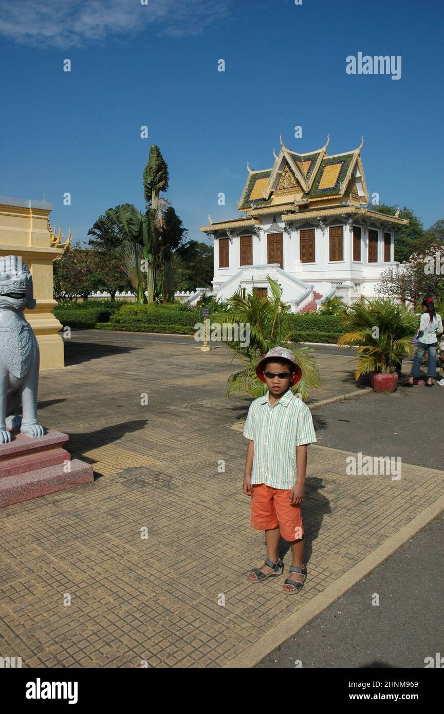 Samran Phirun building, Royal Palace, Phnom Penh, kingdom of Cambodia ...