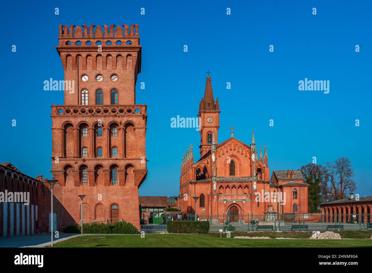 The ancient village of Pollentia Stock Photo - Alamy