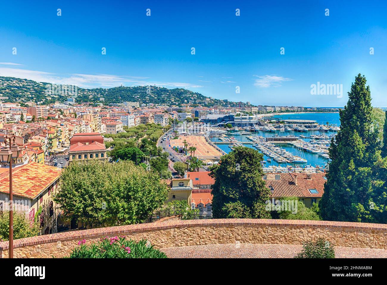 Cannes aerial hi-res stock photography and images - Alamy