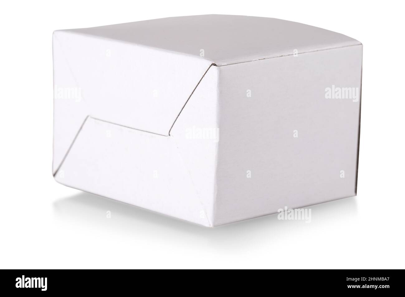 The White box on white background with clipping path Stock Photo - Alamy