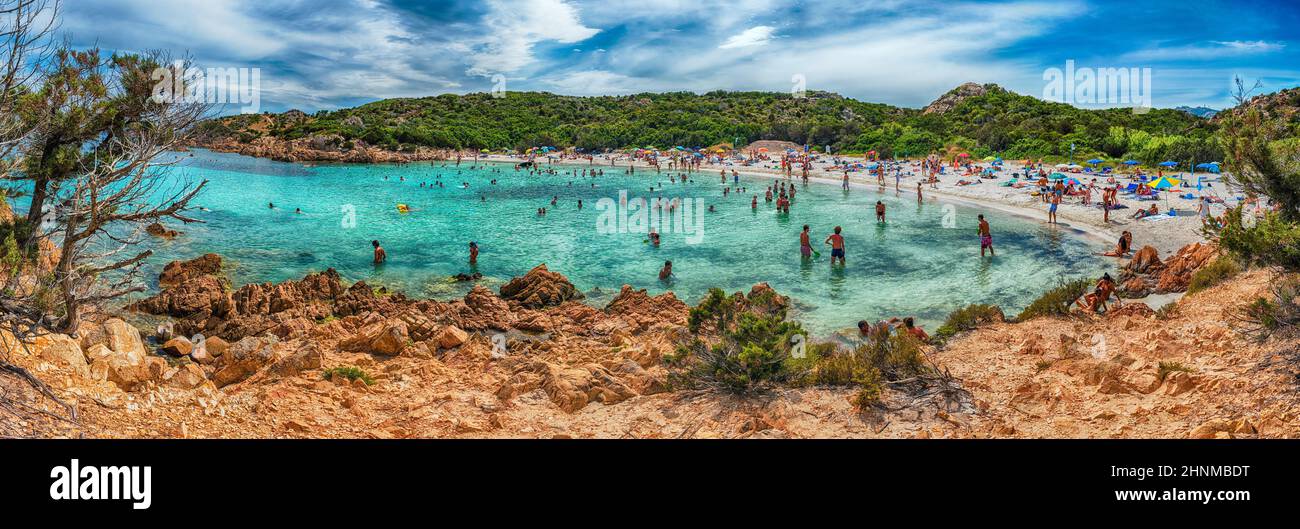 Spiaggia del principe costa smeralda hi-res stock photography and ...