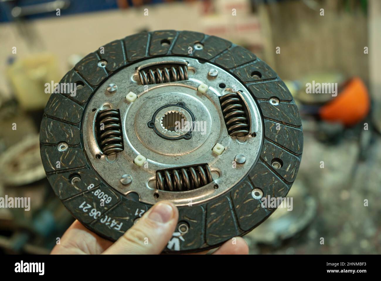 New car clutch Stock Photo - Alamy