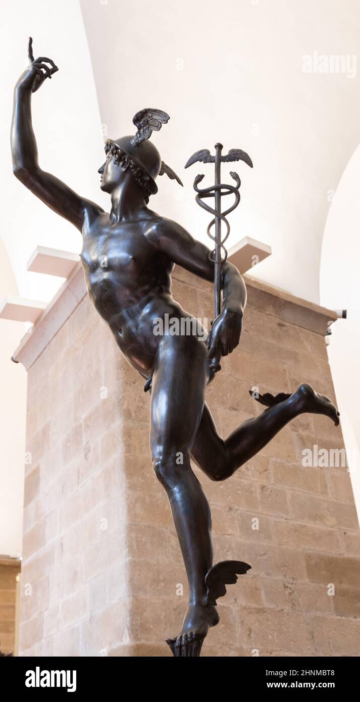 Flying Mercury by Giambologna Stock Photo - Alamy