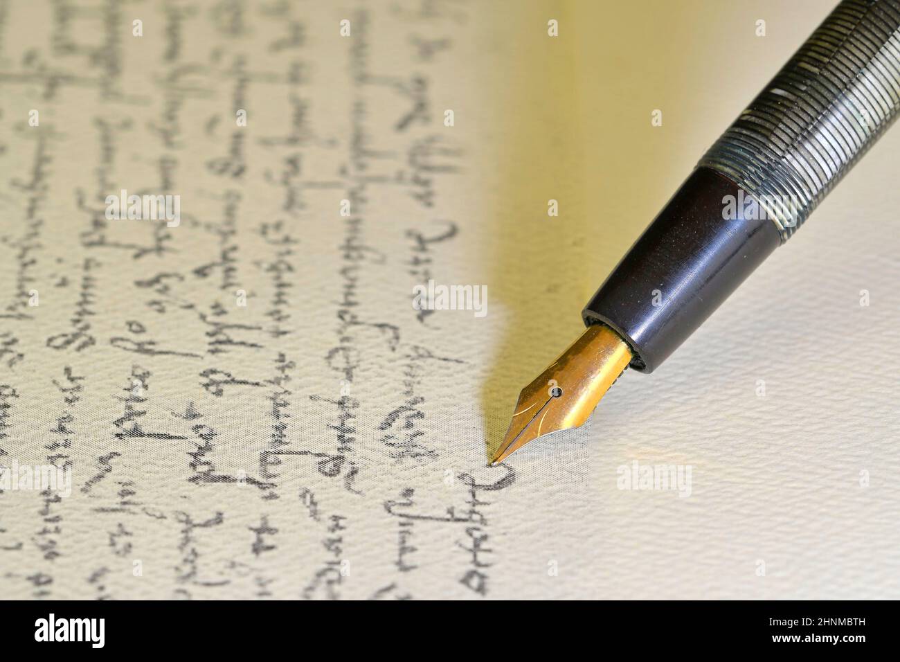 Vintage pen nib hi-res stock photography and images - Alamy