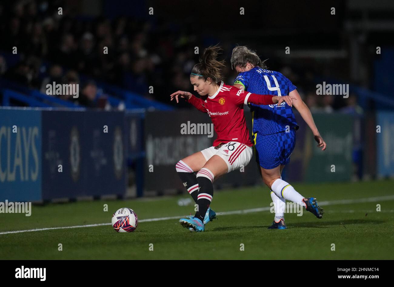 Women's league cup final trophy chelsea hi-res stock photography and ...