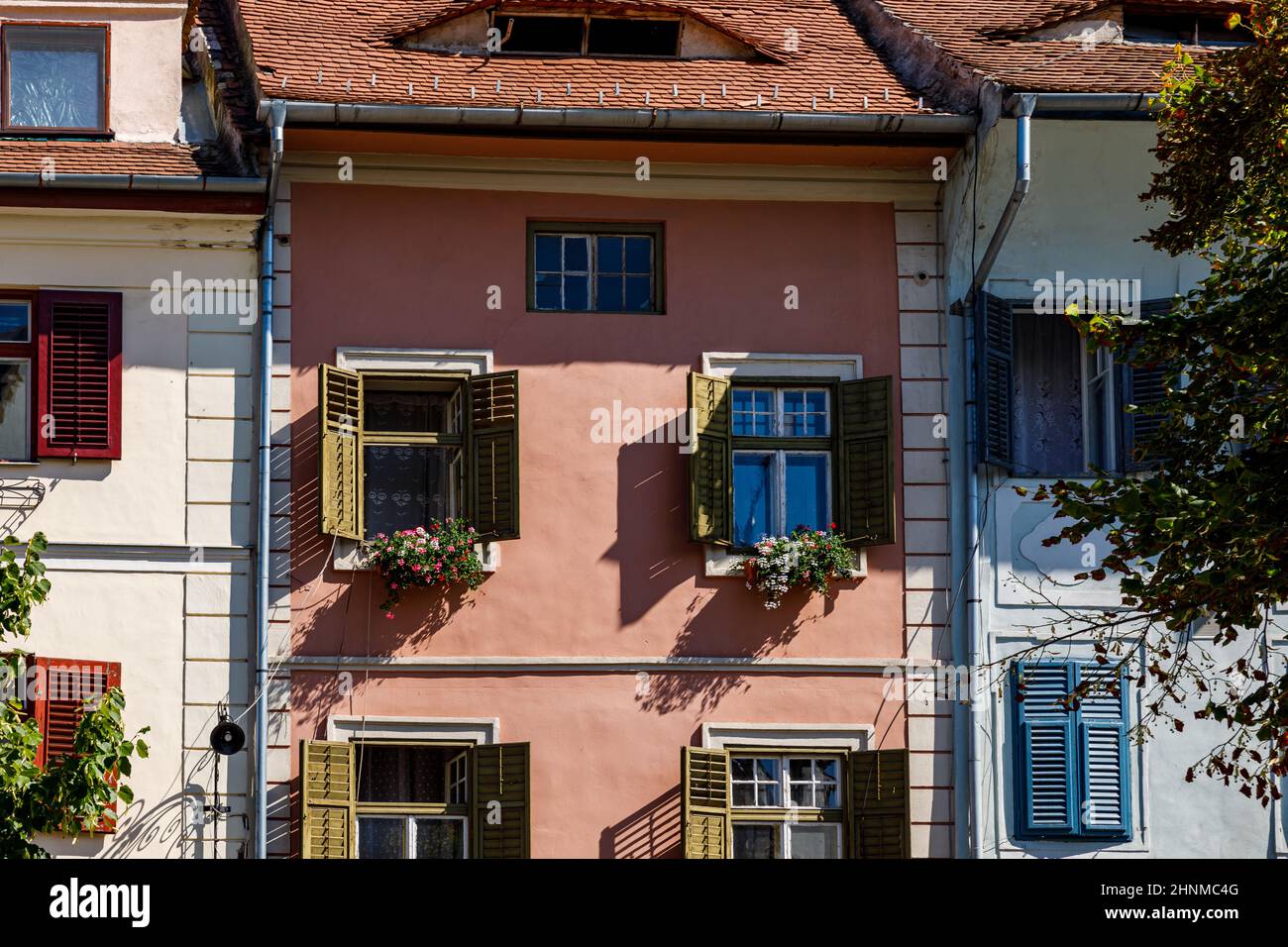 a Window with open Shutter Stock Photo - Alamy