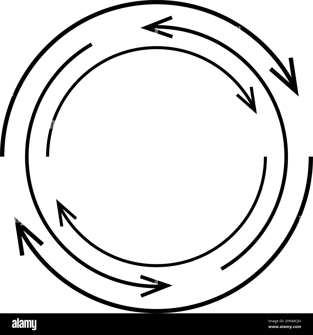 Circulating arrows hi-res stock photography and images - Alamy