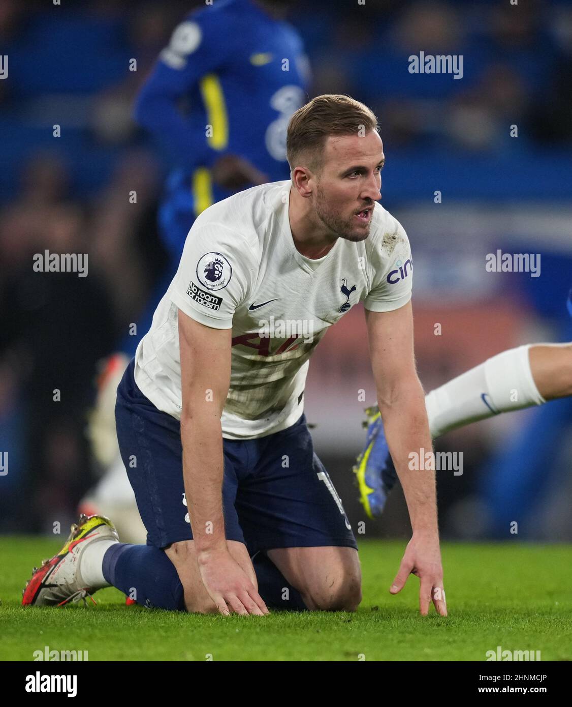 London, UK. 23rd Jan, 2022. Harry Kane of Spurs during the Premier ...