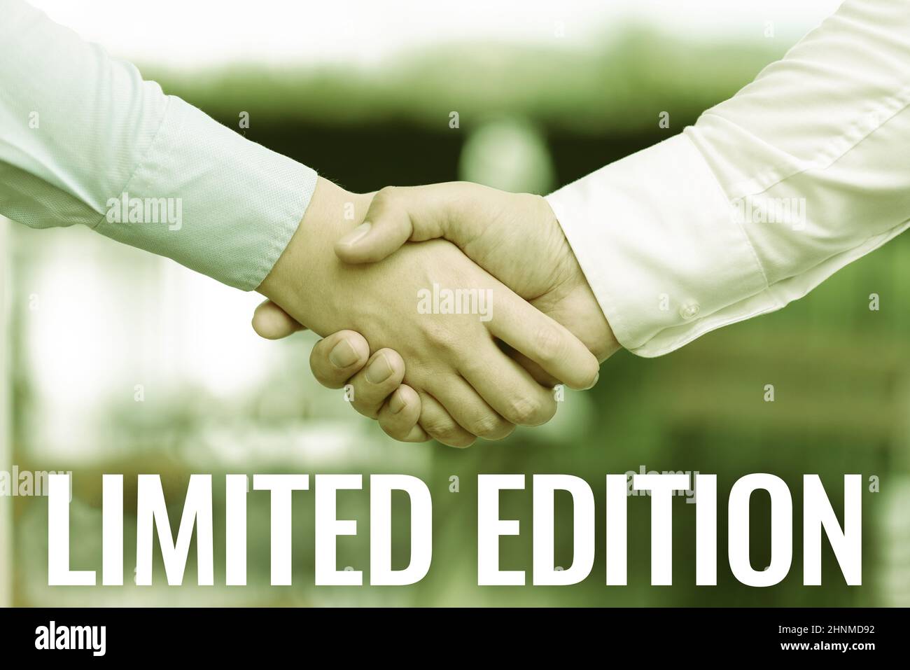 Sign displaying Limited Edition, Concept meaning Work of something ...