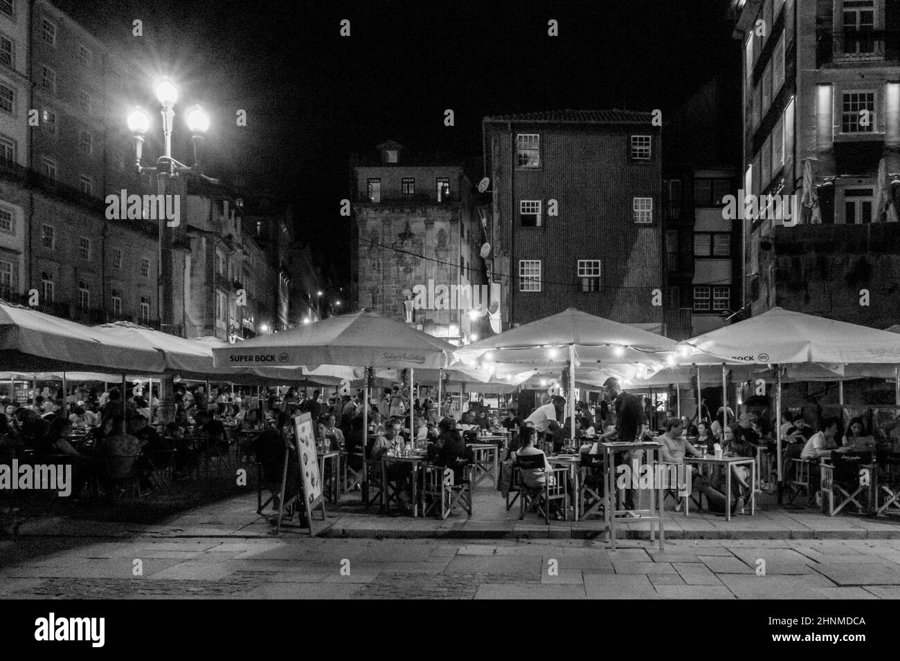 Night the city Black and White Stock Photos & Images - Alamy