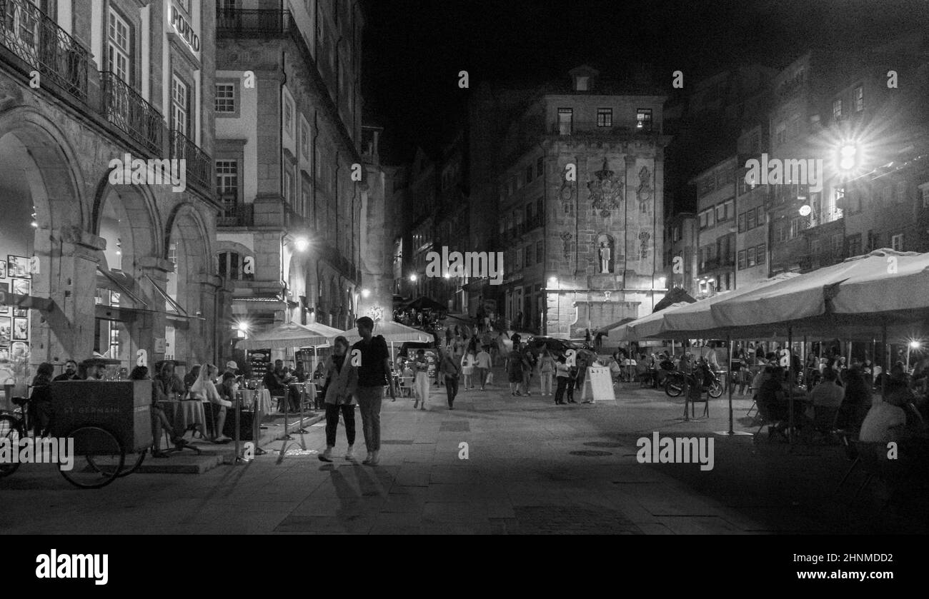Night the city Black and White Stock Photos & Images - Alamy