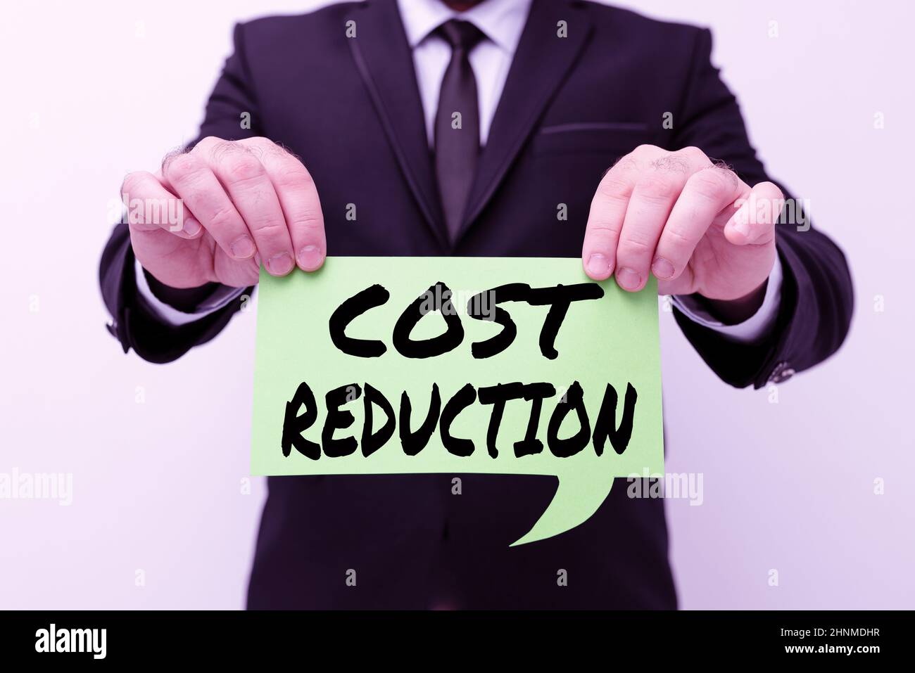Inspiration showing sign Cost Reduction, Business concept process of ...