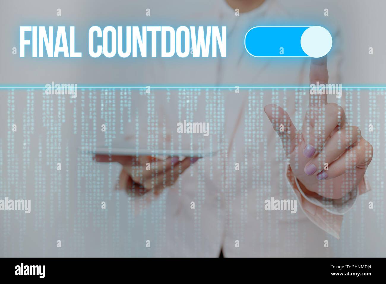 Handwriting text Final Countdown, Business overview Last moment of any ...