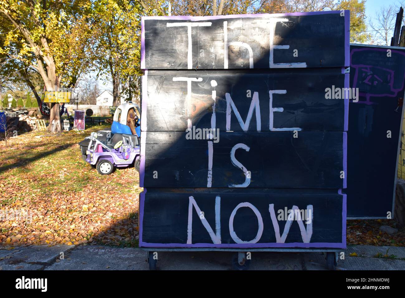 The Heidelberg Project on Heidelberg St, created by Tyree Guyton ...