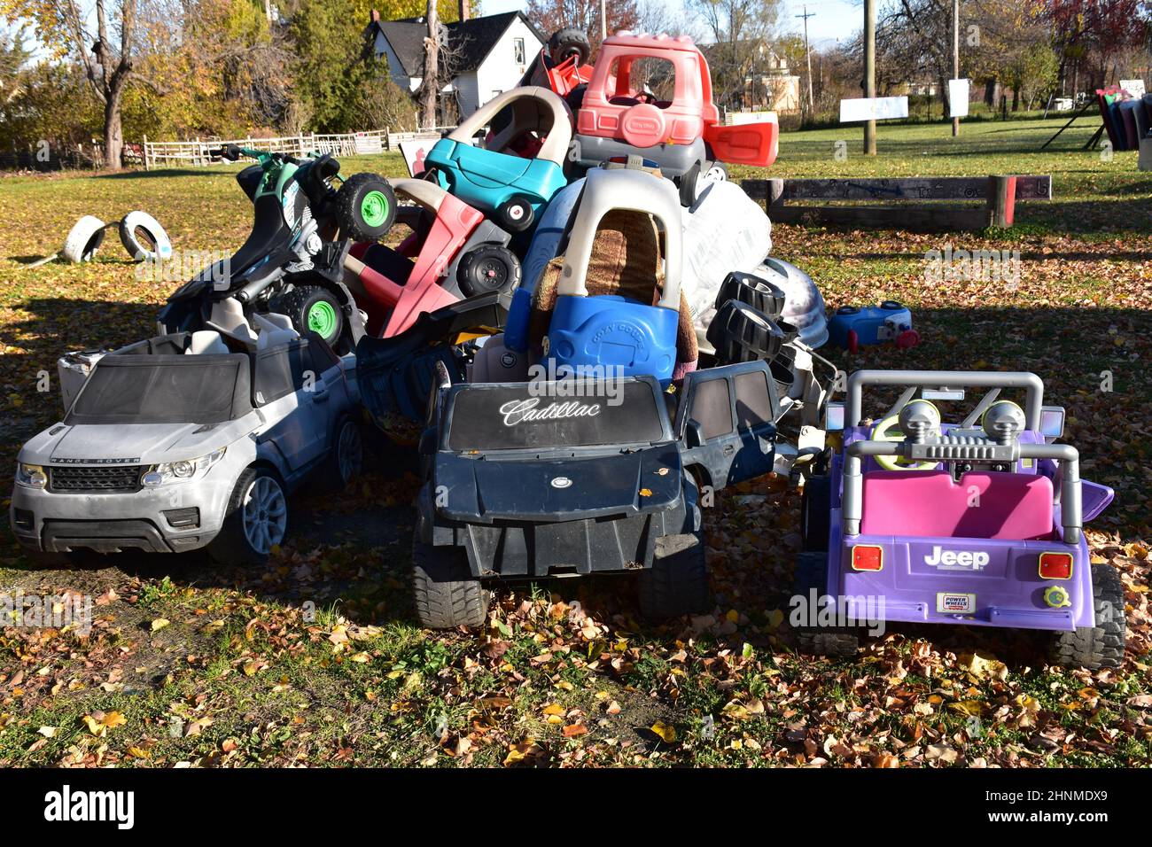 The Heidelberg Project on Heidelberg St, created by Tyree Guyton ...