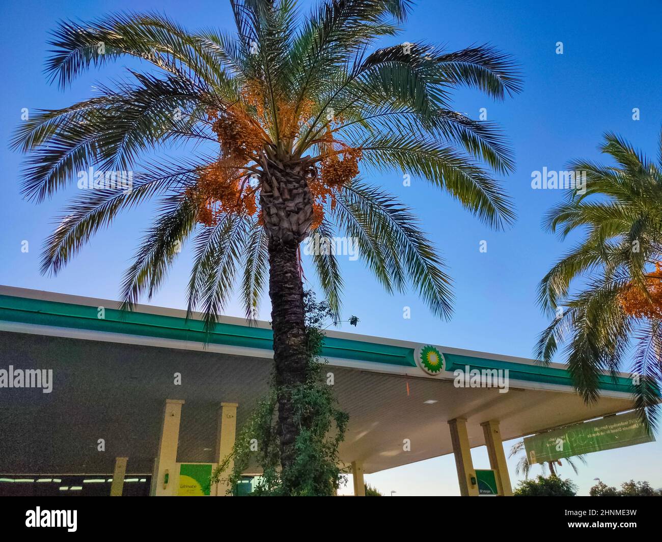 Antalya, Turkey - May 11, 2021: BP petrol station at Antalya, Turkey ...