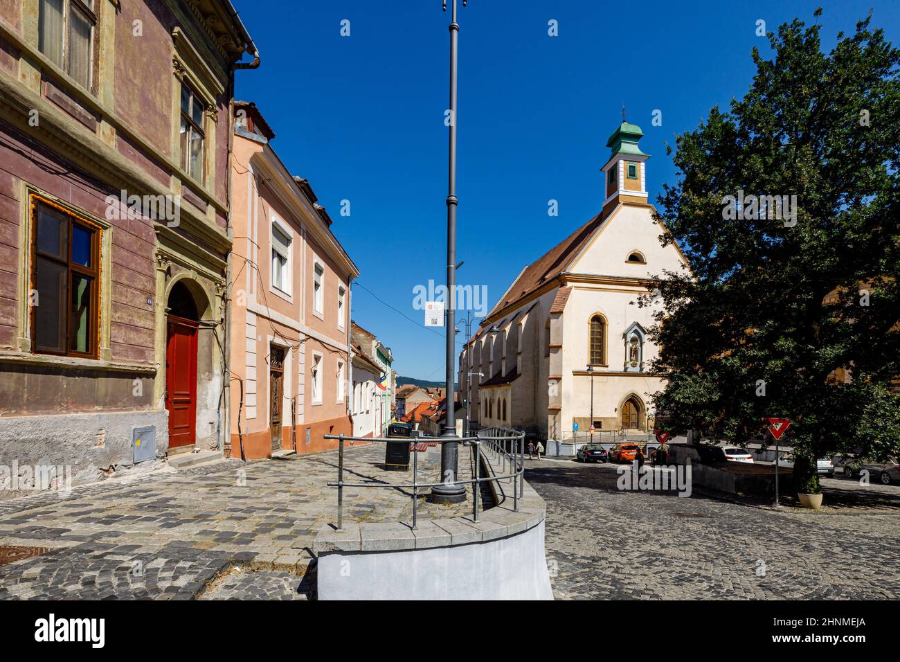 The historic city of Sibiu in Romania, August 07, 2021 Stock Photo - Alamy