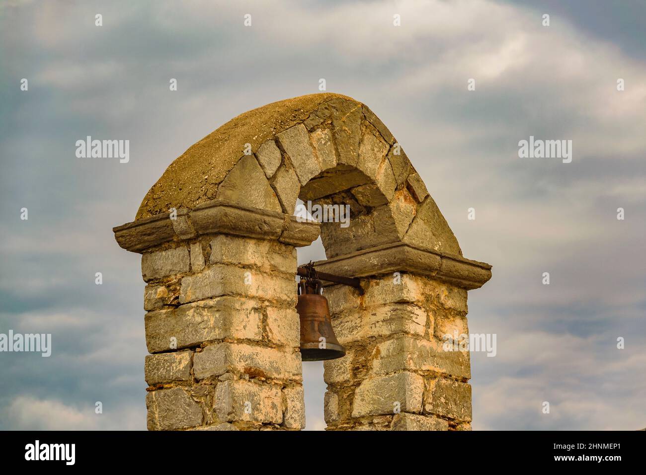 Bell tower palamidi fortress hi-res stock photography and images - Alamy