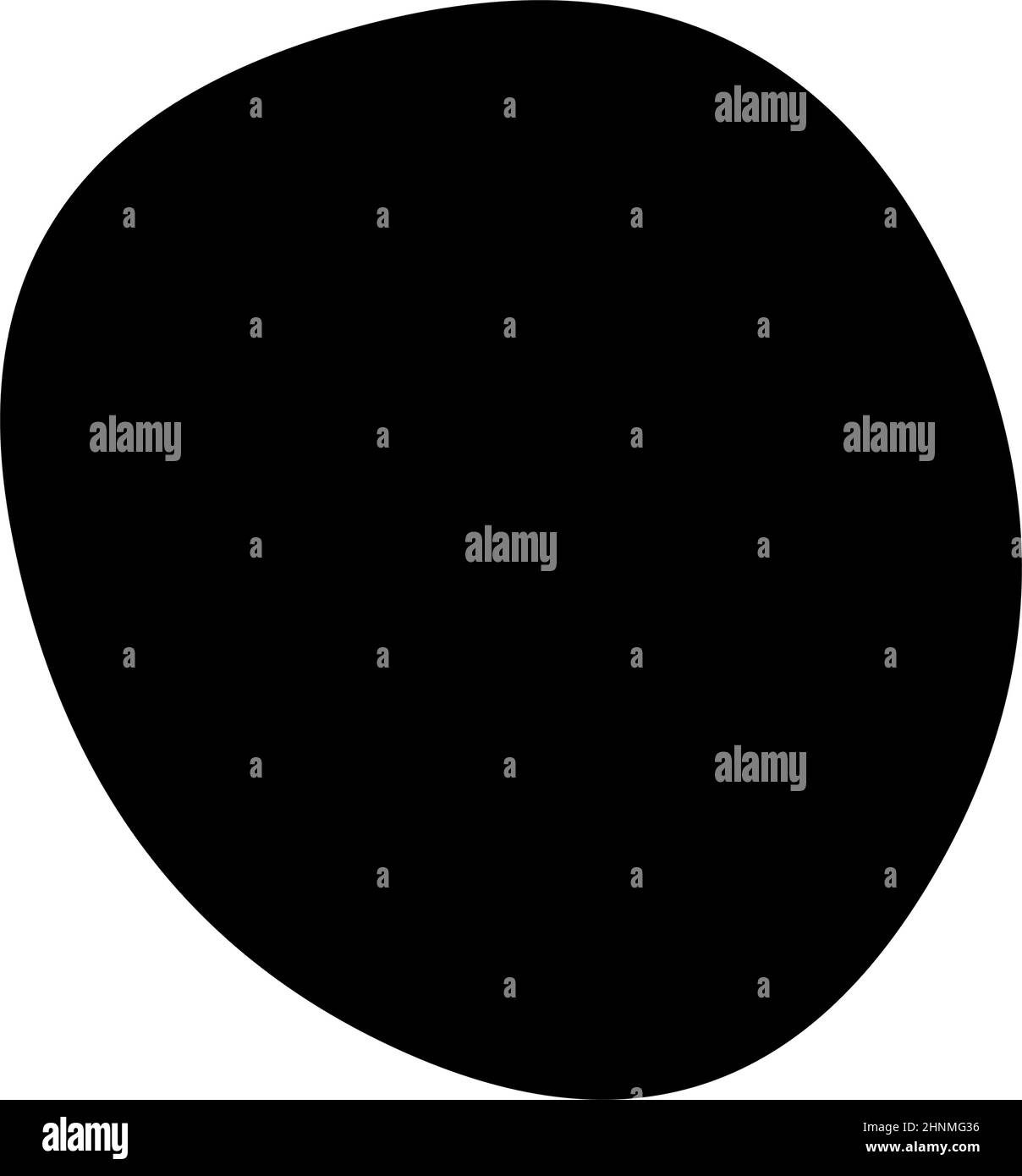 Random blotch, inkblot. Organic blob, blot. Speck shape.Splat, fleck ...