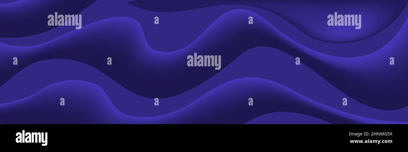 Volume lines on a blue background - Panoramic Vector Background ...