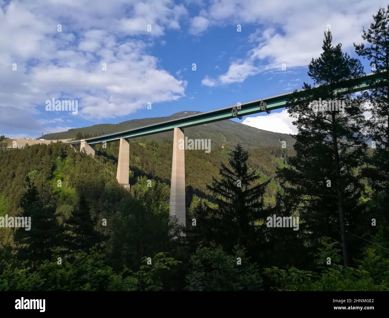Europa Bridge near Innsbruck. Highest bridge in Europe Stock Photo - Alamy