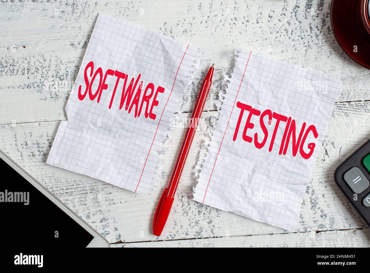 Acceptance testing text hi-res stock photography and images - Alamy