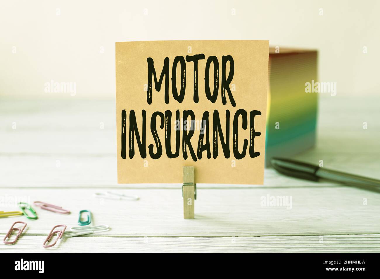 Sign displaying Motor Insurance, Internet Concept Provides financial ...