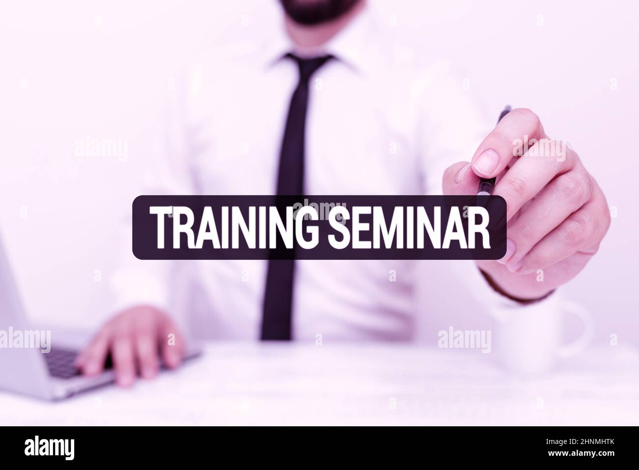 Text showing inspiration Training Seminar, Business showcase Academic ...