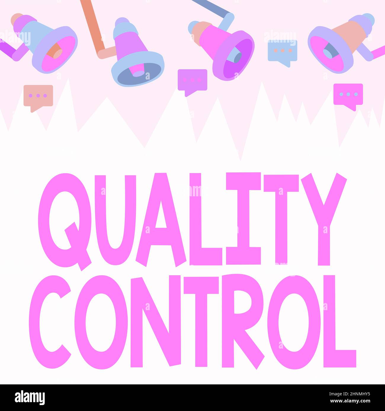 Hand writing sign Quality Control, Business concept insure that product ...