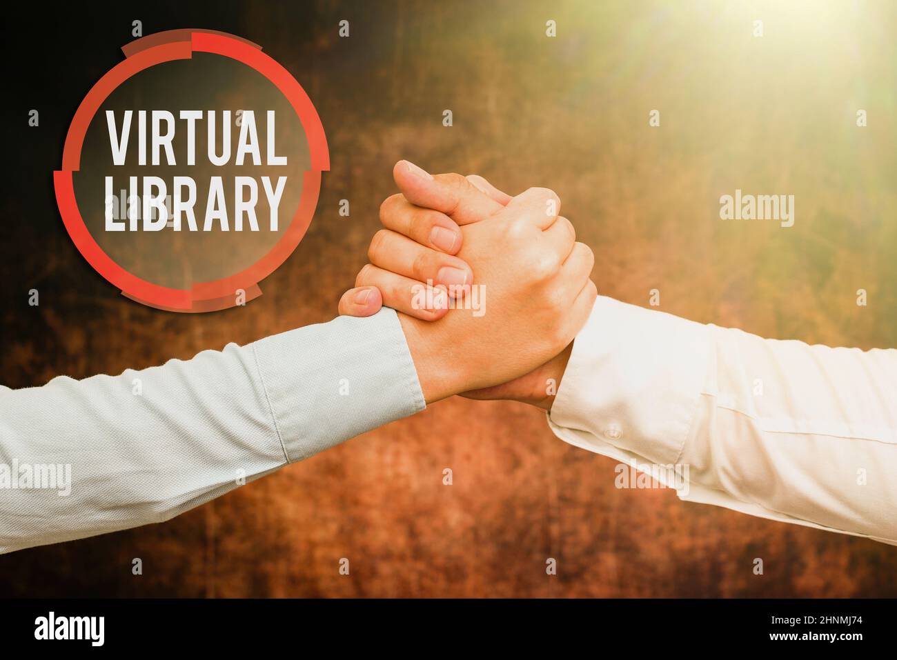 Inspiration showing sign Virtual Library, Internet Concept collection ...