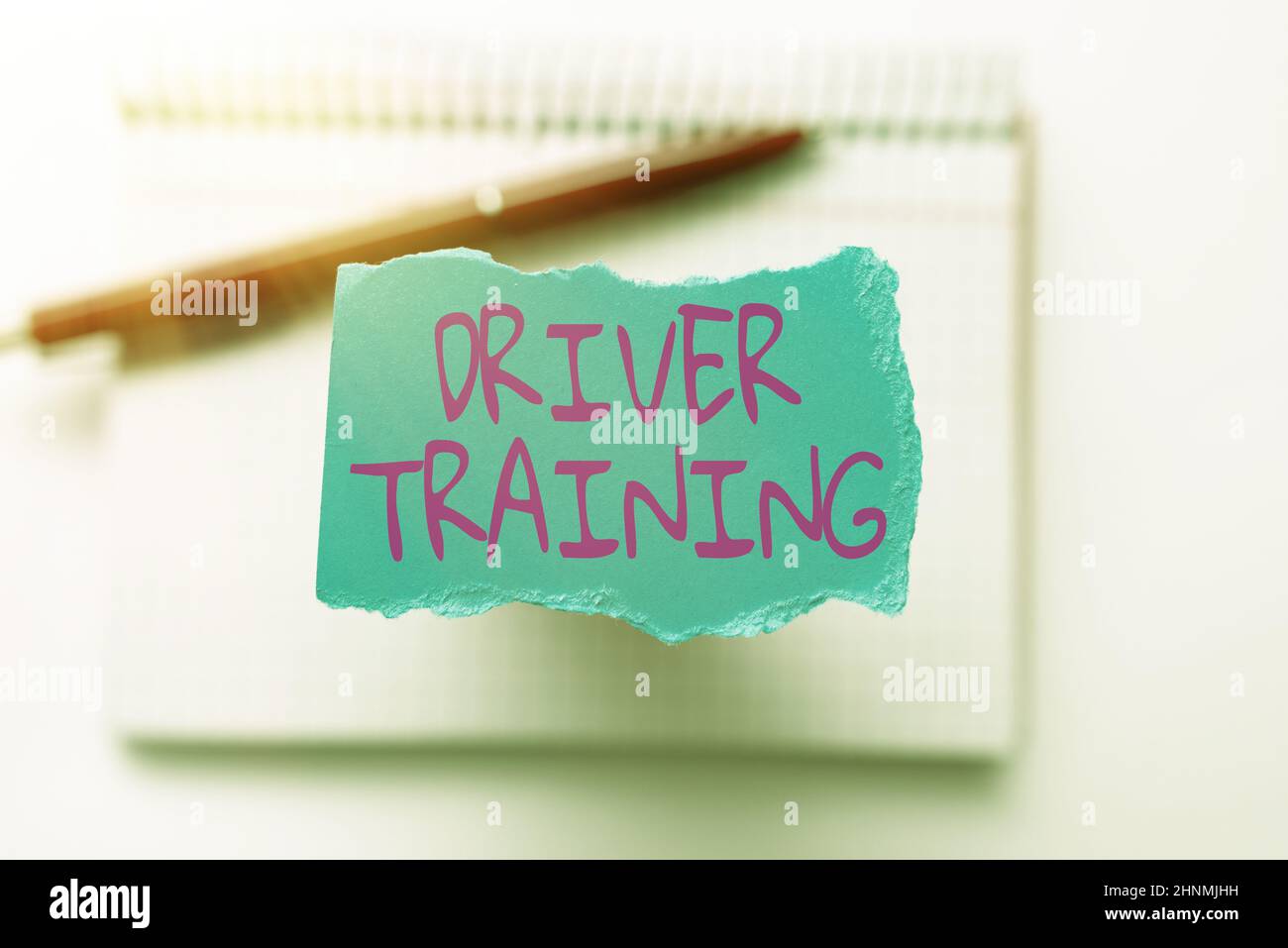 Inspiration showing sign Driver Training, Word for prepares a new ...