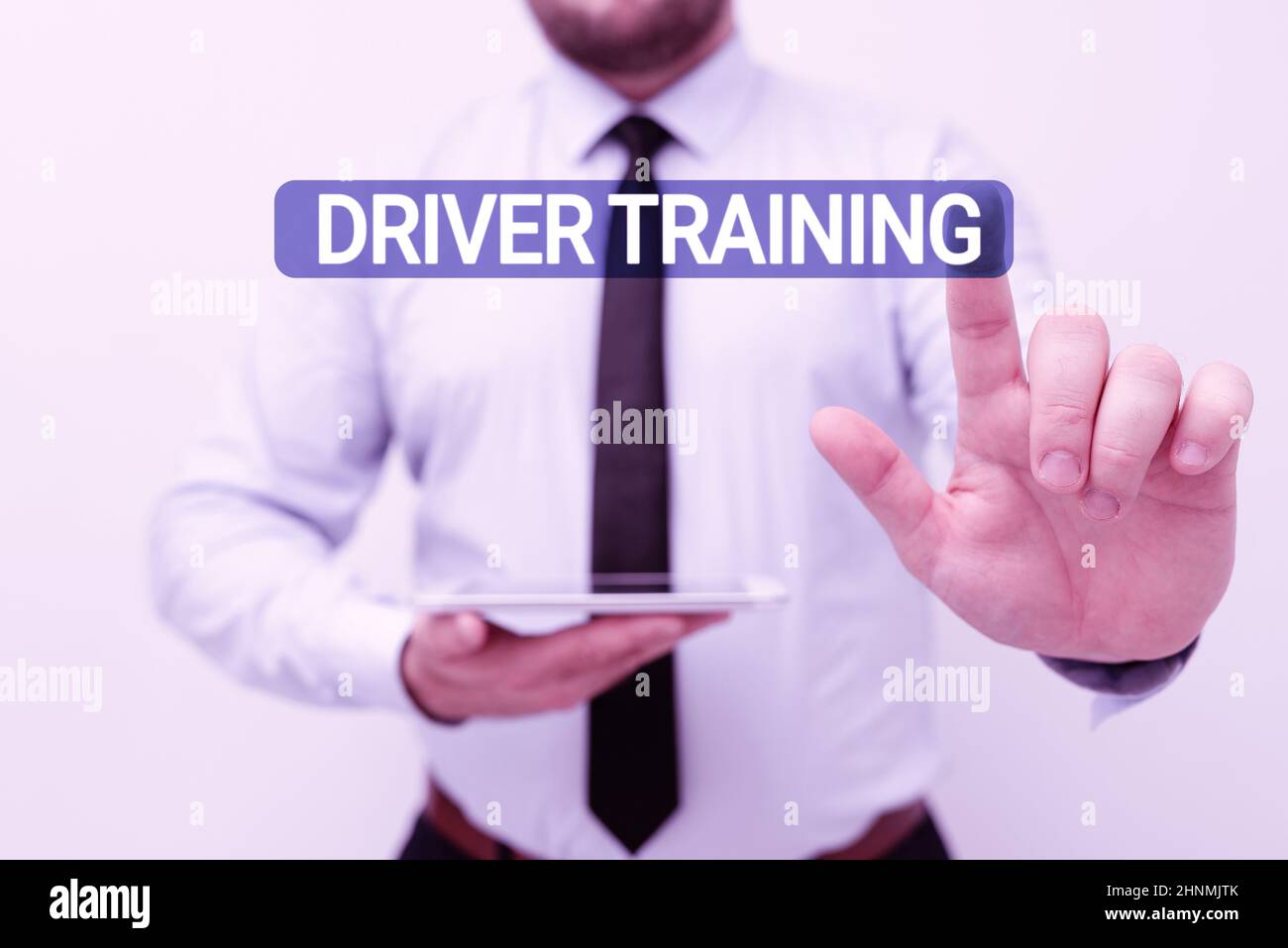 Handwriting text Driver Training, Business showcase prepares a new ...