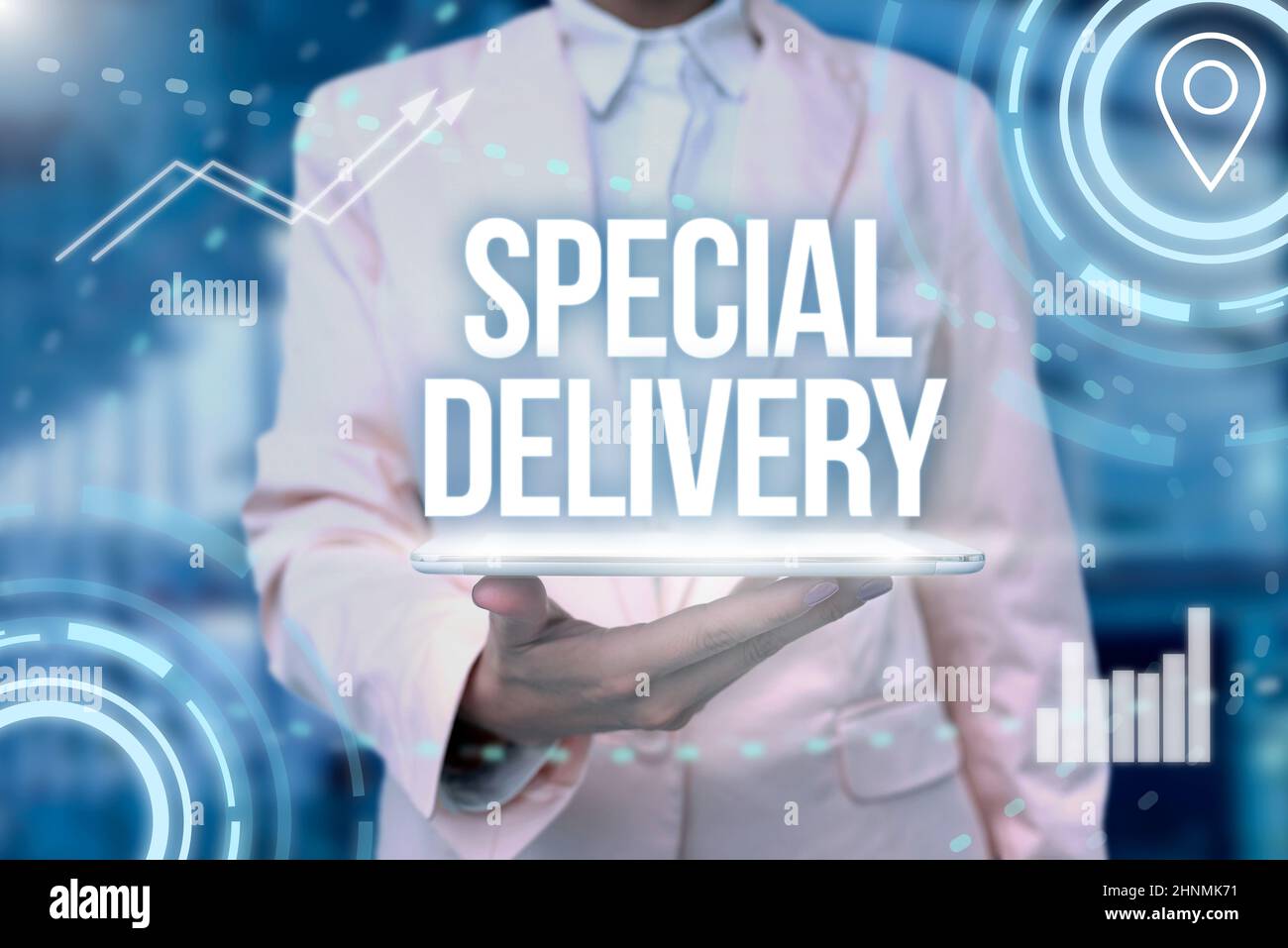 Inspiration showing sign Special Delivery, Conceptual photo delivery of ...