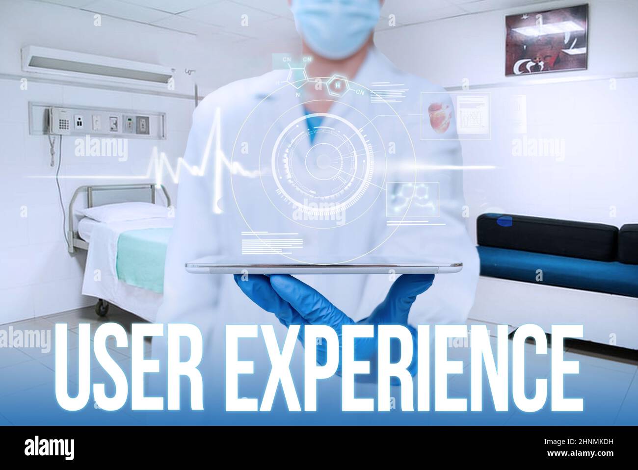 Conceptual display User Experience, Business concept using website especially in terms how ...