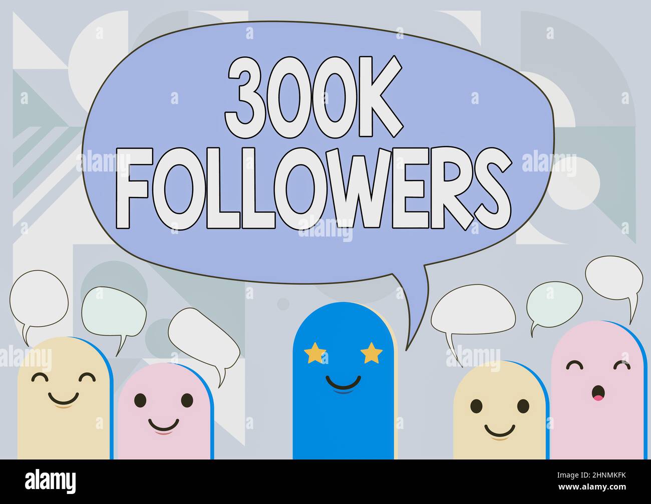 Conceptual caption 300K Followers, Word for number of individuals who ...