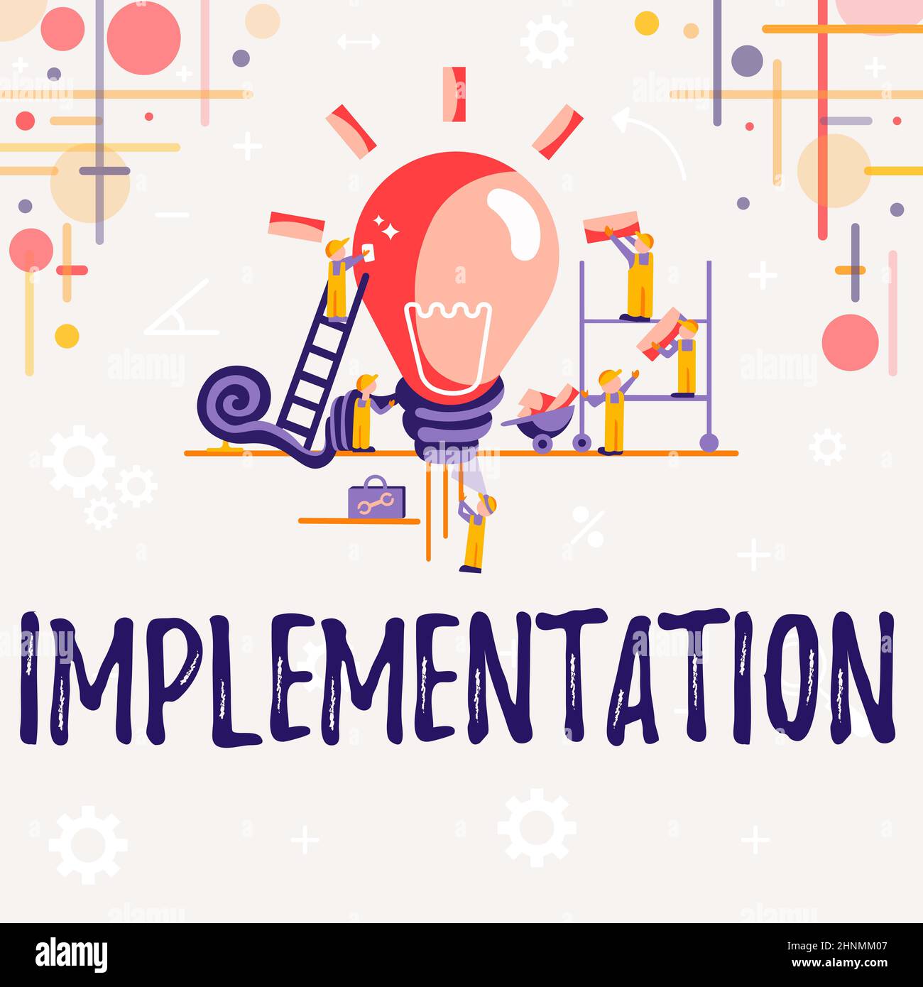 Writing Displaying Text Implementation Conceptual Photo The Process Of Making Something Active